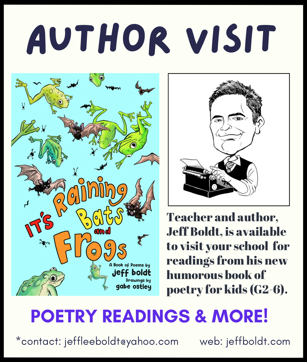 School Visit – kid's poetry and more